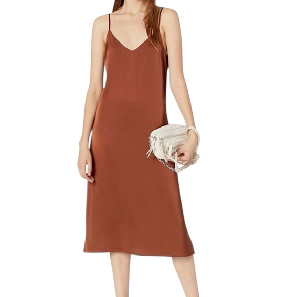 The Drop | Intimates & Sleepwear | The Drop Ana Silky Midi Slip Dress ...